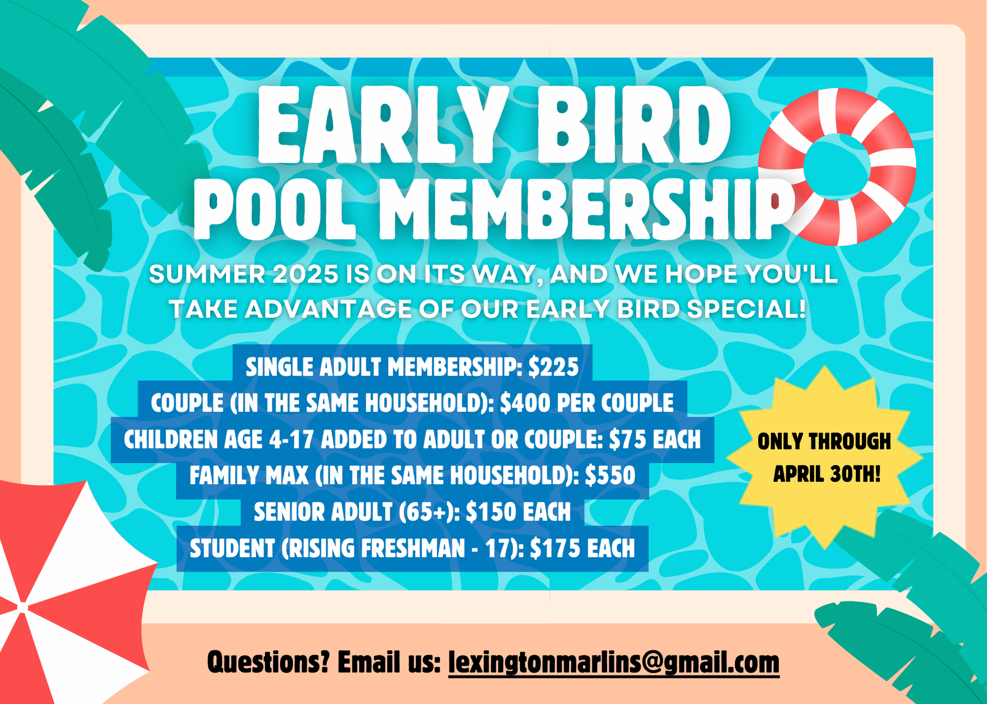 Membership – Lexington Swim Club